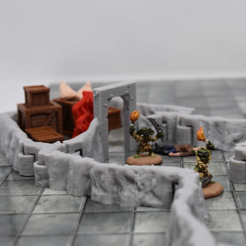 Tabletop Wargaming Terrain Ore Mines DungeonSticks Modular dnd ...