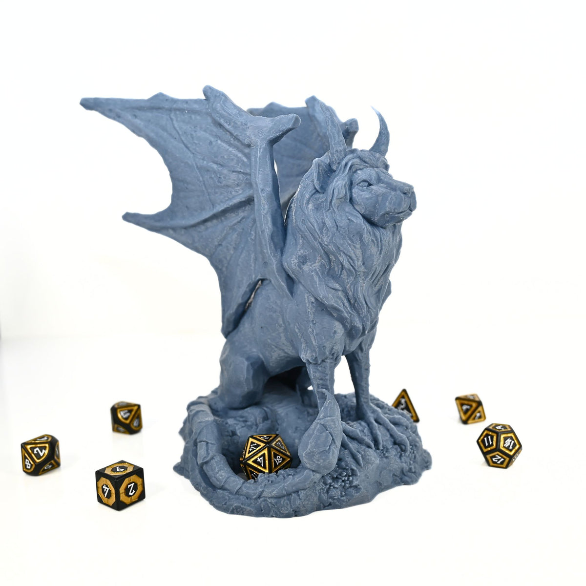 Manticore Dice Tower for dnd player gifts and ttrpg gaming accessories ...