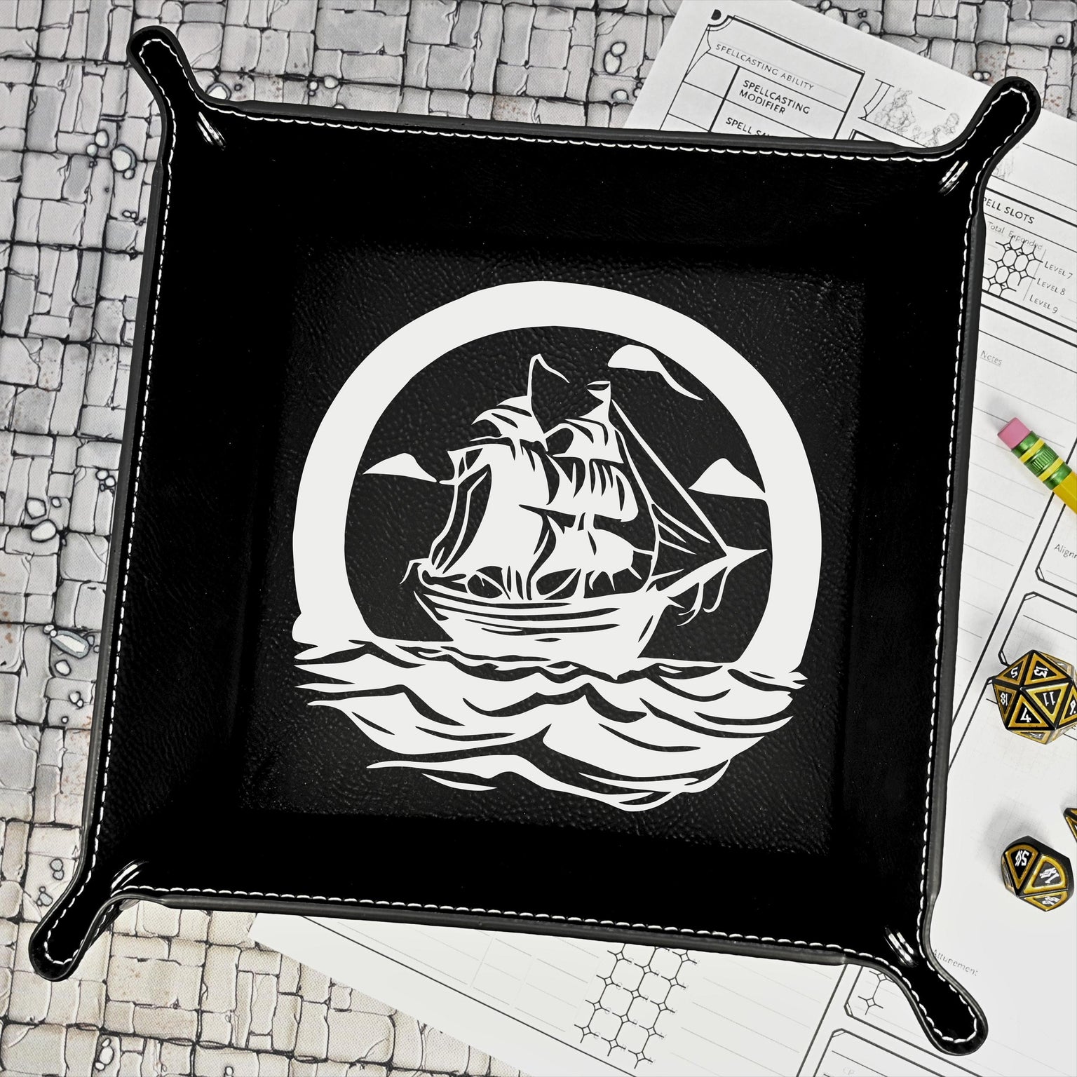 Folding Dice Trays by GriffonCo Gifts | Affordable D&D Dice Trays ...
