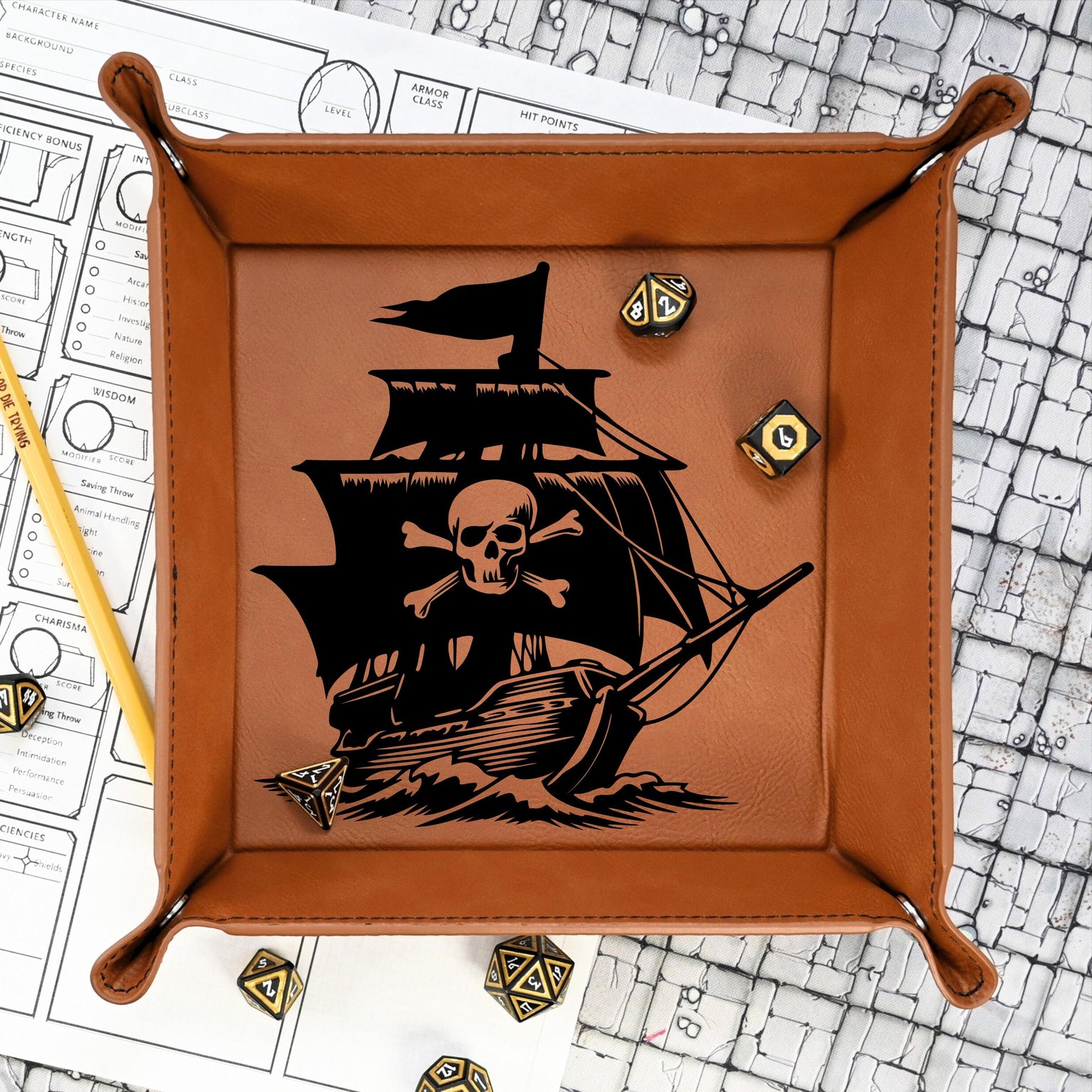 Folding Dice Trays by GriffonCo Gifts | Affordable D&D Dice Trays ...