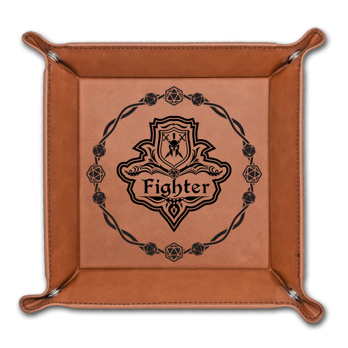 Fighter Class Dice Tray — GriffonCo Shoppe Gaming & Gifts