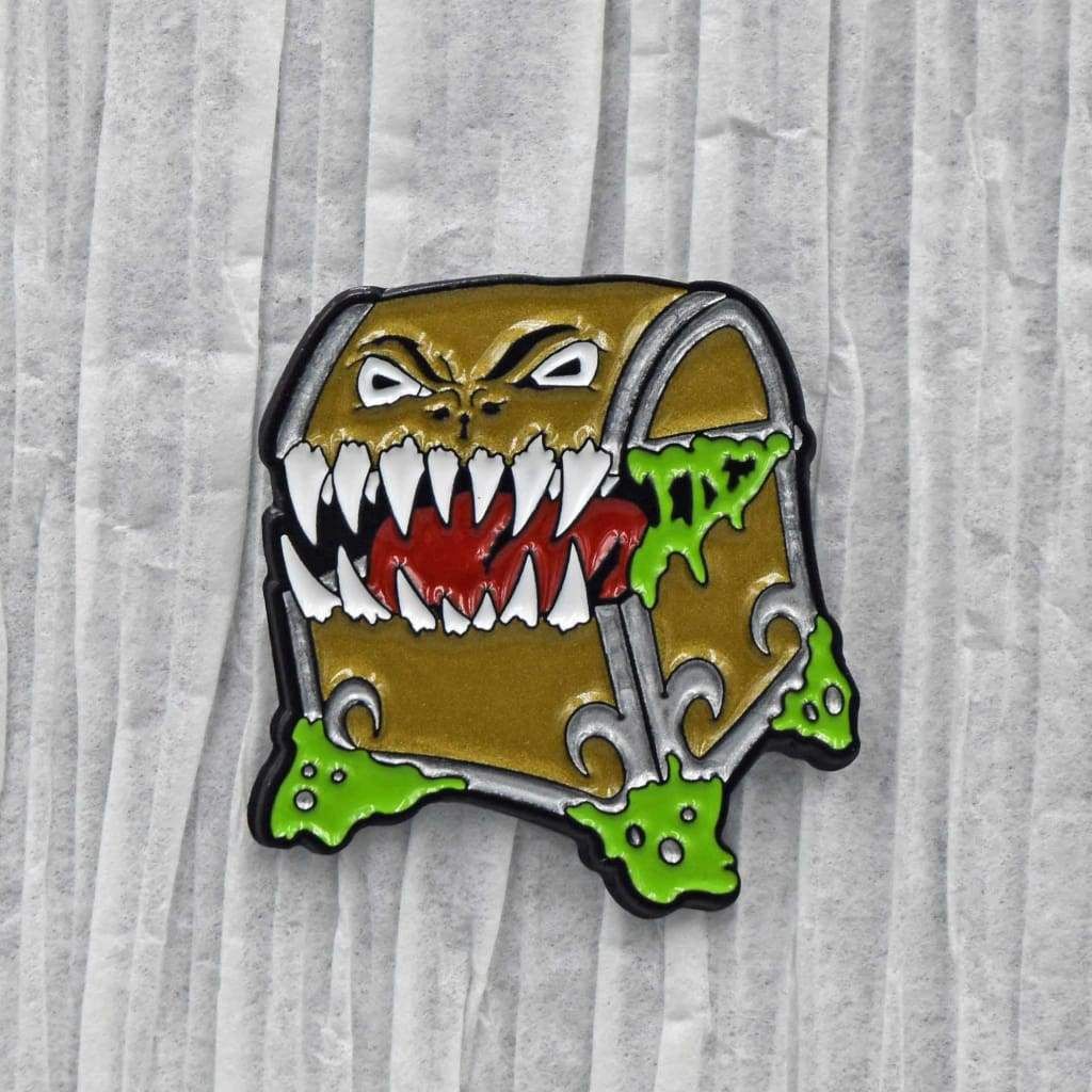 Mimic Enamel dnd Pin Player Stocking Stuffer or DM Gifts — GriffonCo ...